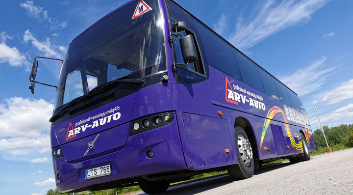 D kategorija – autobuso vairavimo kursai