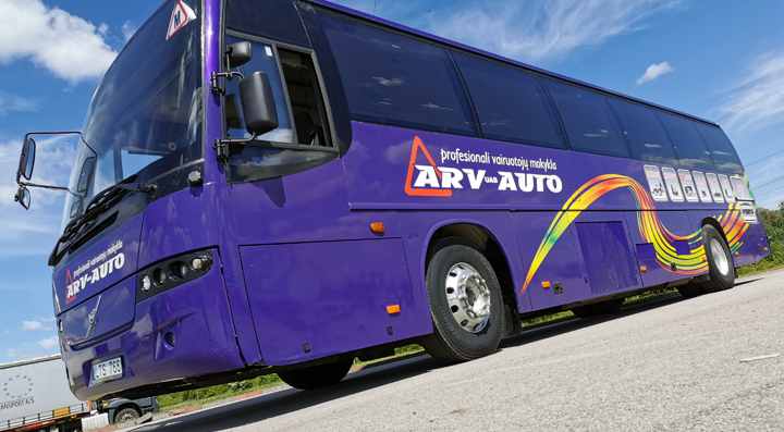 D kategorija – autobuso vairavimo kursai